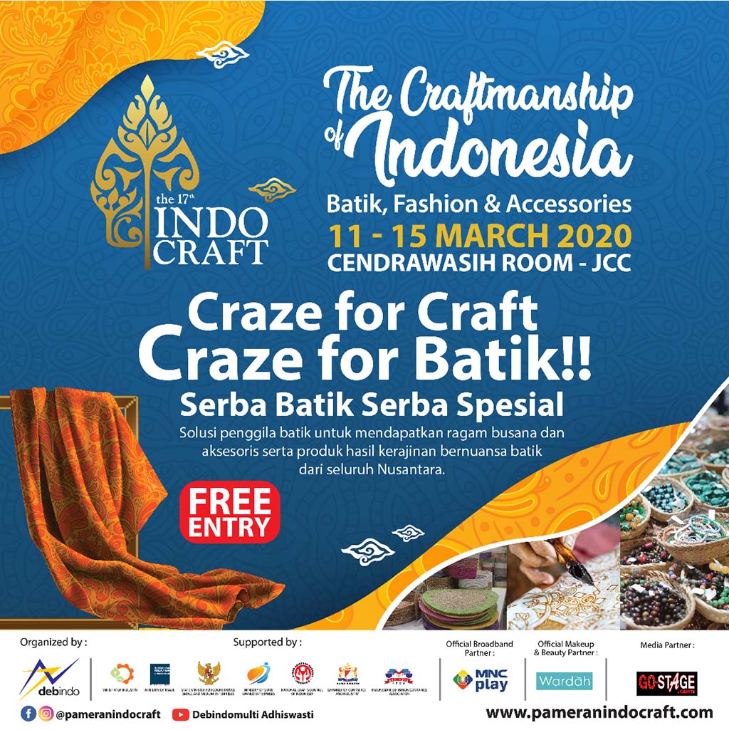 INDOCRAFT 2020: Mulai Dari Demo Make Up, Fashion Show, Workshop Hingga ...